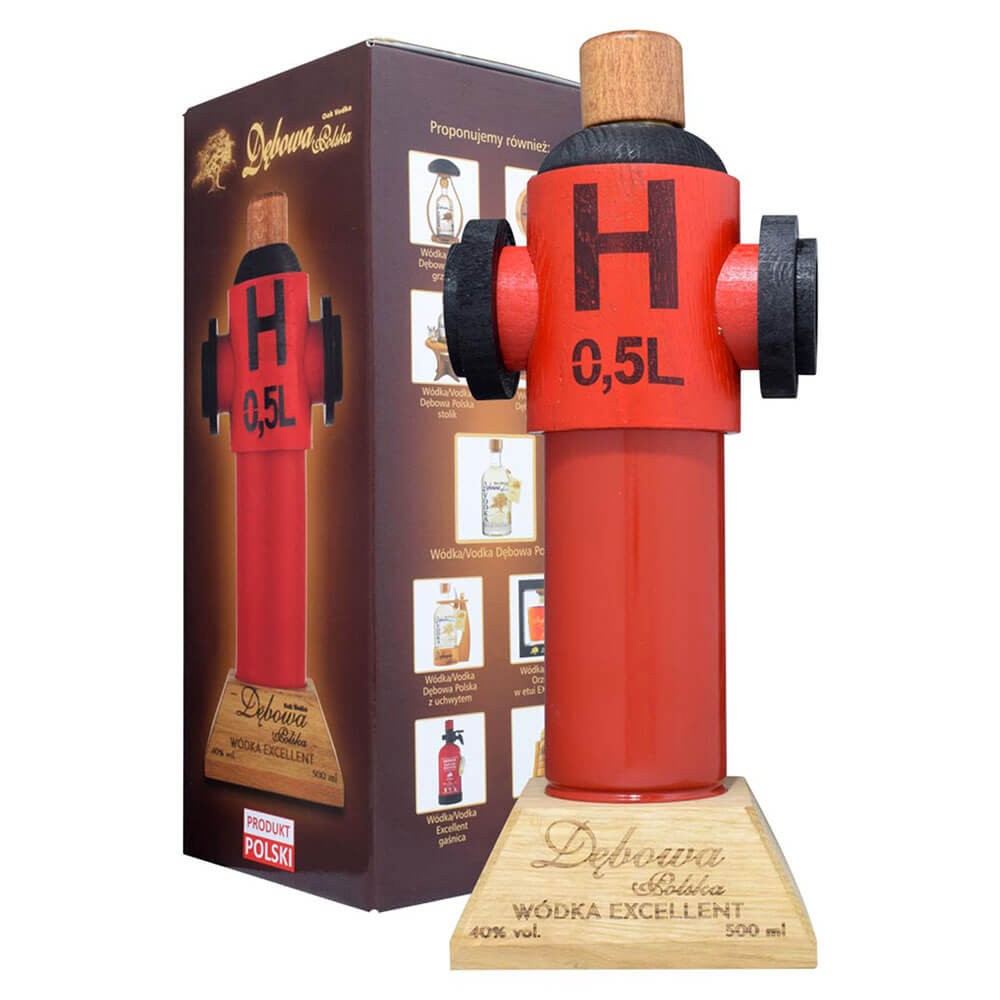 vodka debowa hydrant cl.50