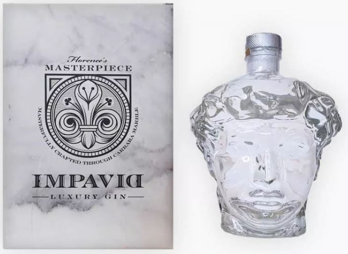gin impavid luxury cl.70 cl.70 whit box