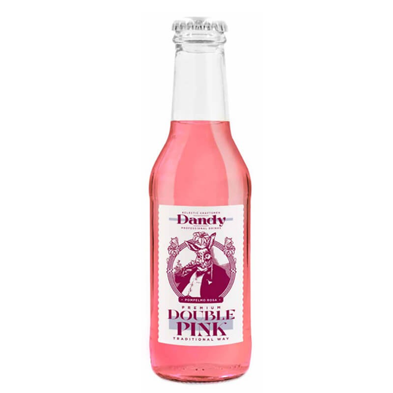 DANDY DRINK DOUBLE PINK GRAPEFRUIT SODA CL.20 X 24 BT.