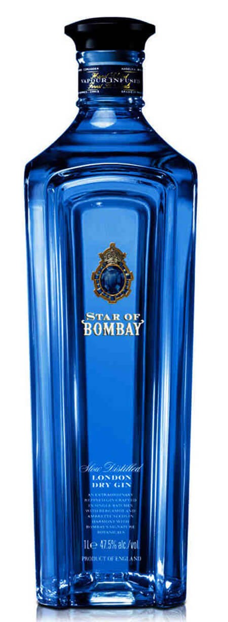 gin bombay star of bombay lt.1